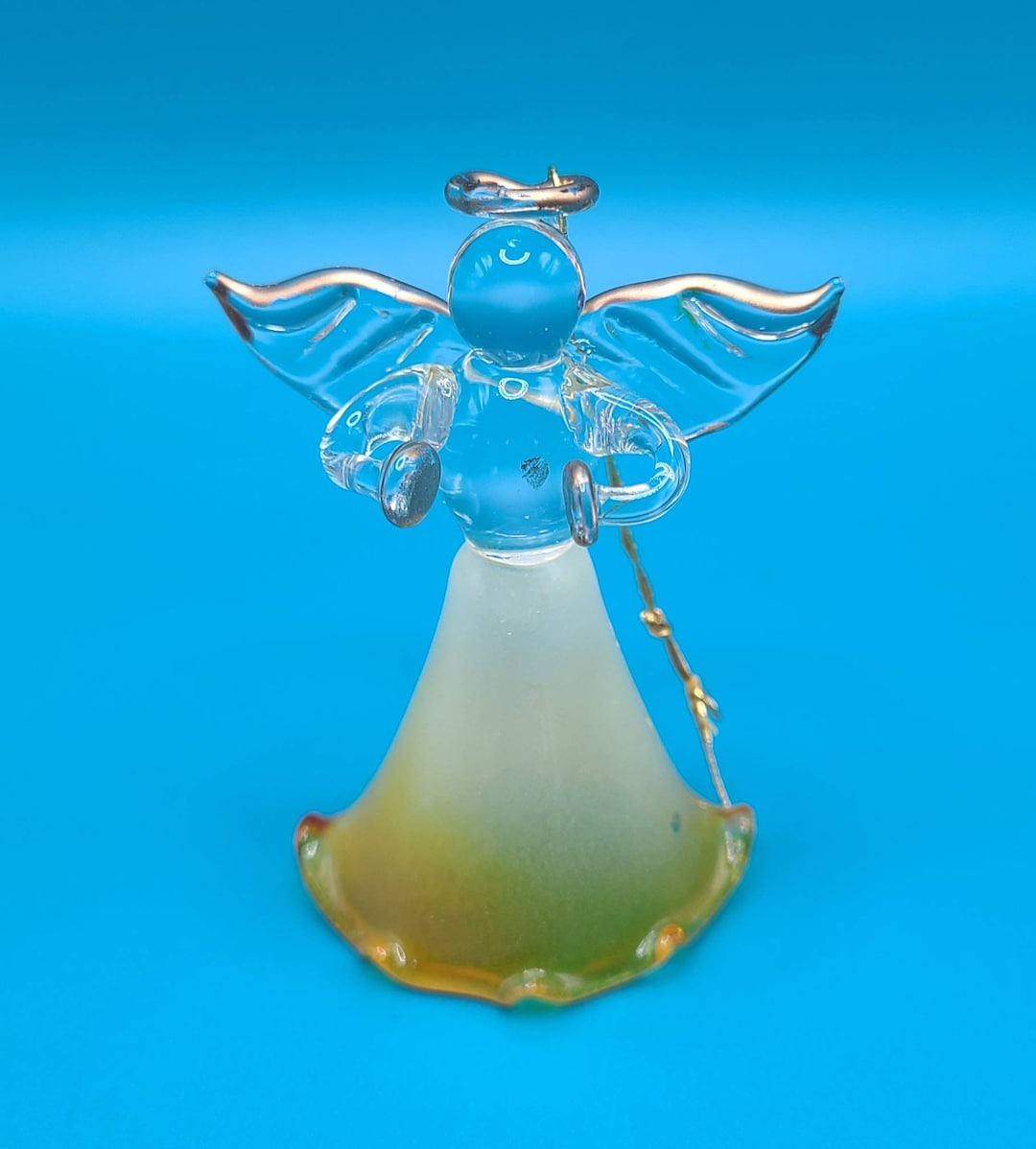 Vintage Glass Angel - Etsy