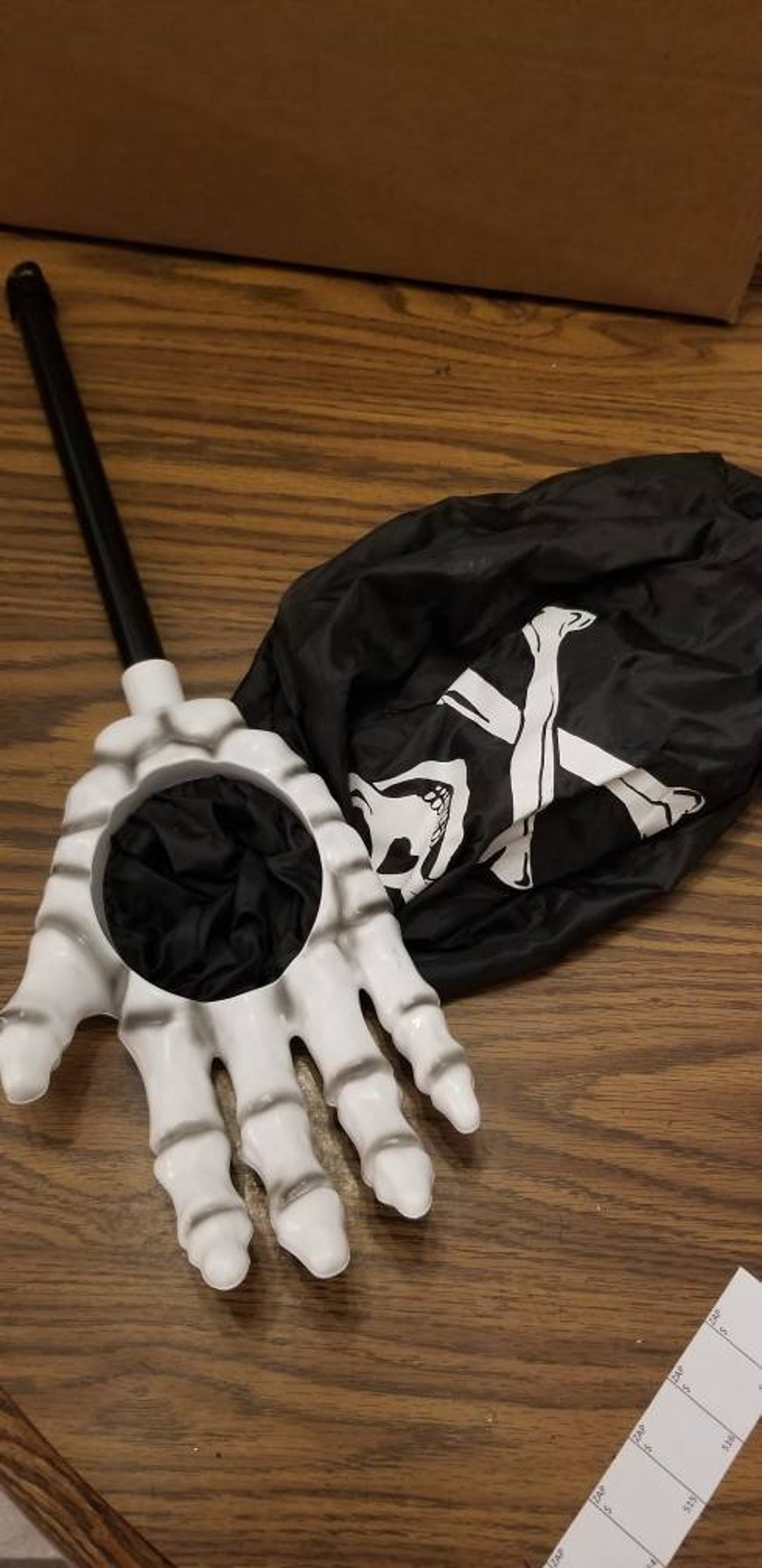 Skeleton Hand Halloween Candy Sack. - Etsy