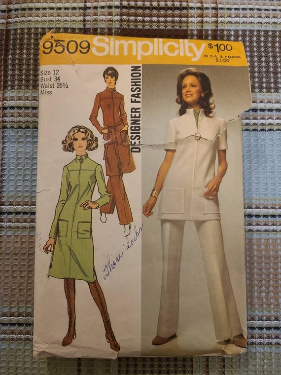 Vintage Simplicity Clothing Patterns. | Etsy