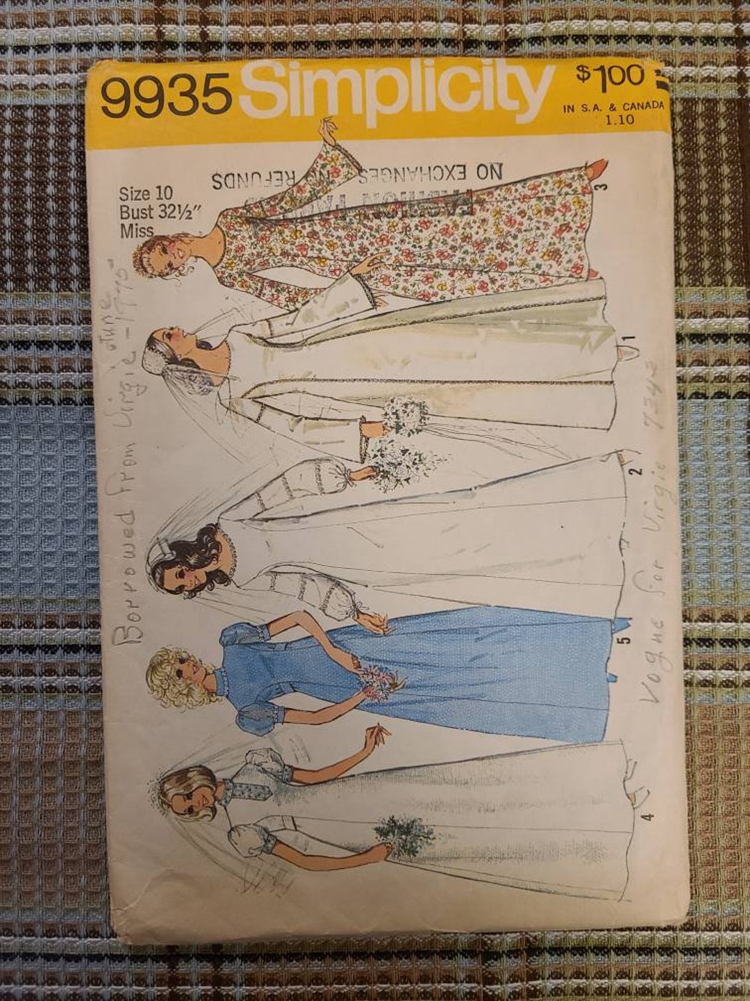Vintage Simplicity Clothing Patterns. - Etsy
