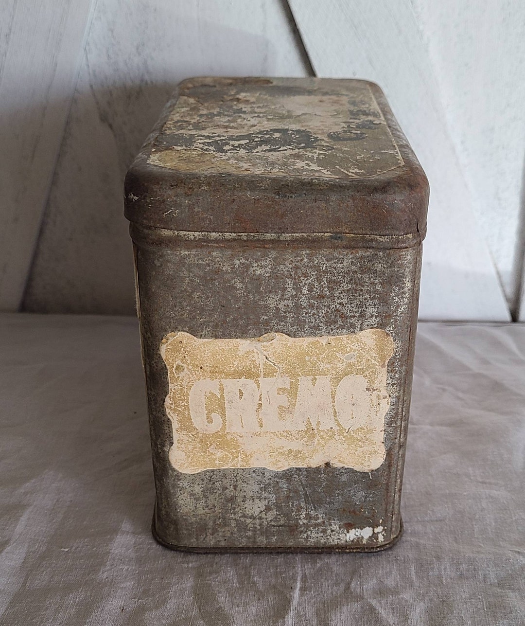 Vintage Cremo Metal Cigar Box - Etsy