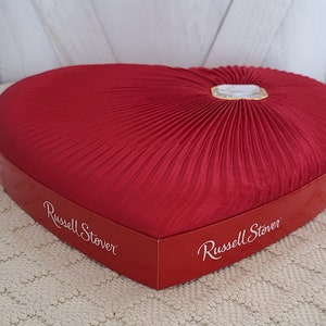 Vintage Valentine Chocolate Heart Box Etsy