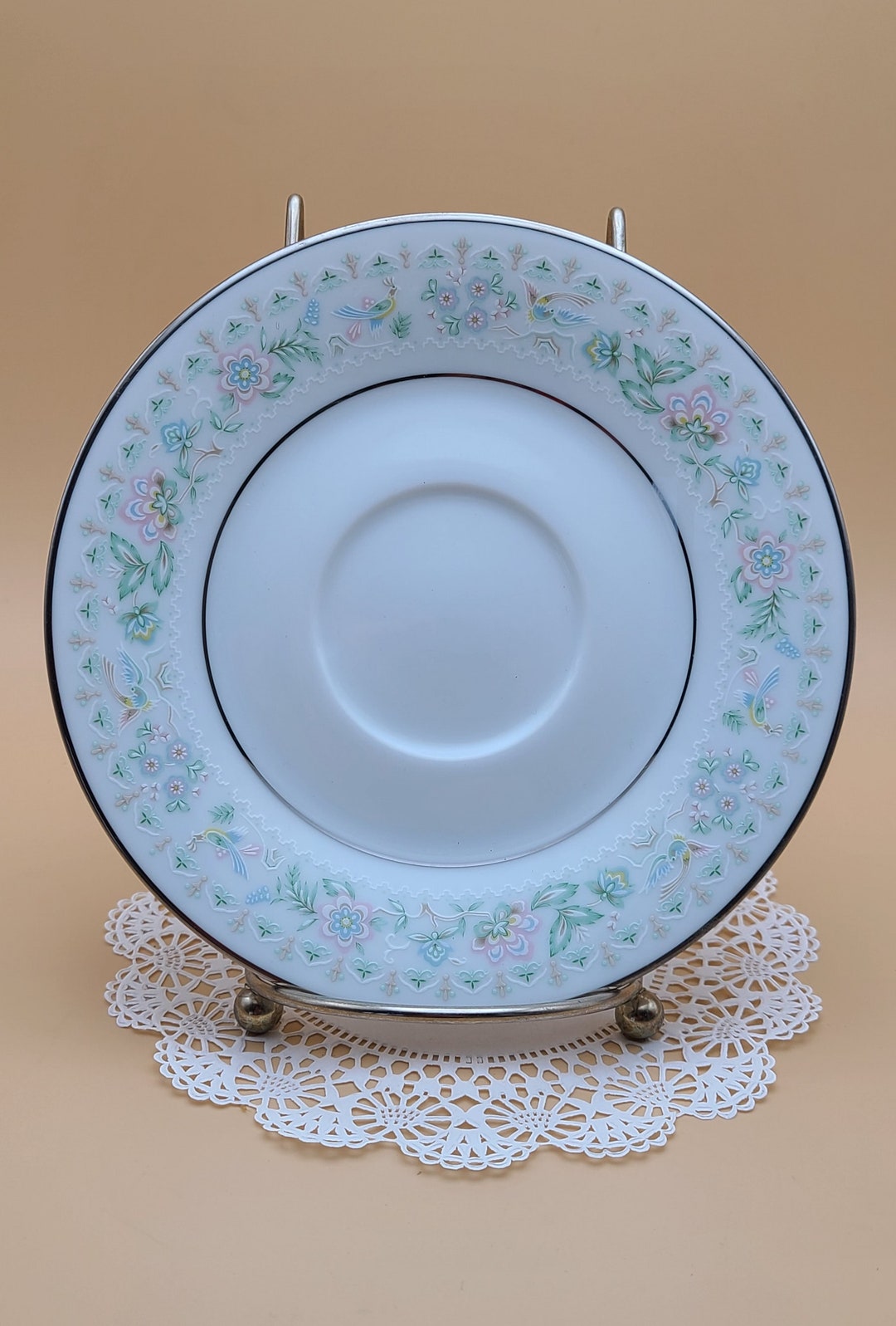 Vintage Noritake Ivory China Spring Song Dishes - Etsy