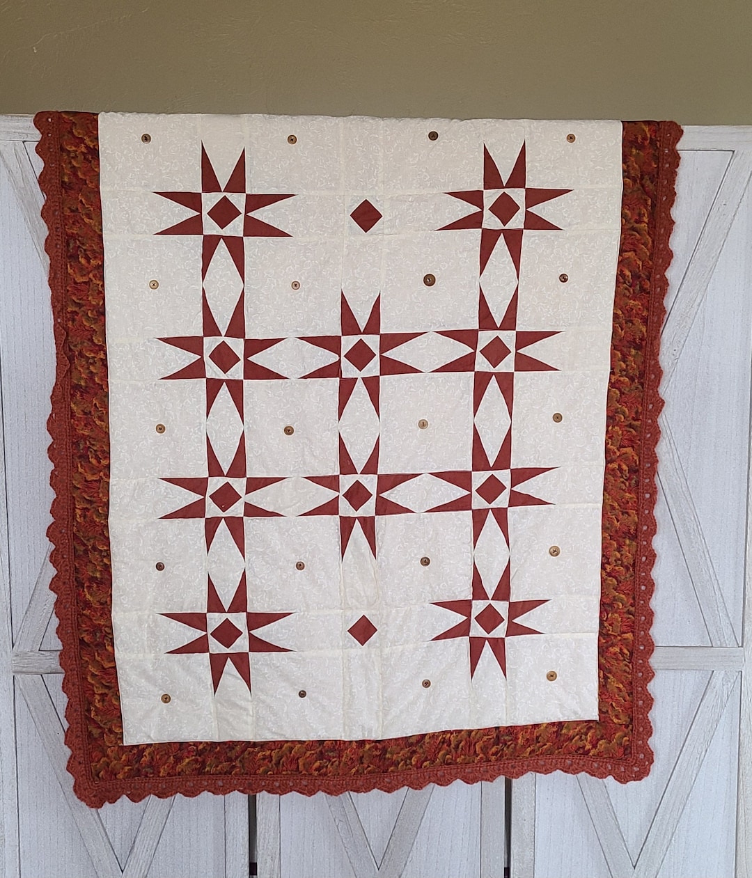 Handmade Star Quilt - Etsy