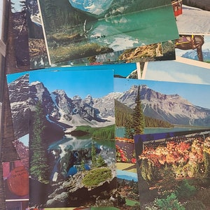 76 Vintage Post Cards From Canada - Etsy