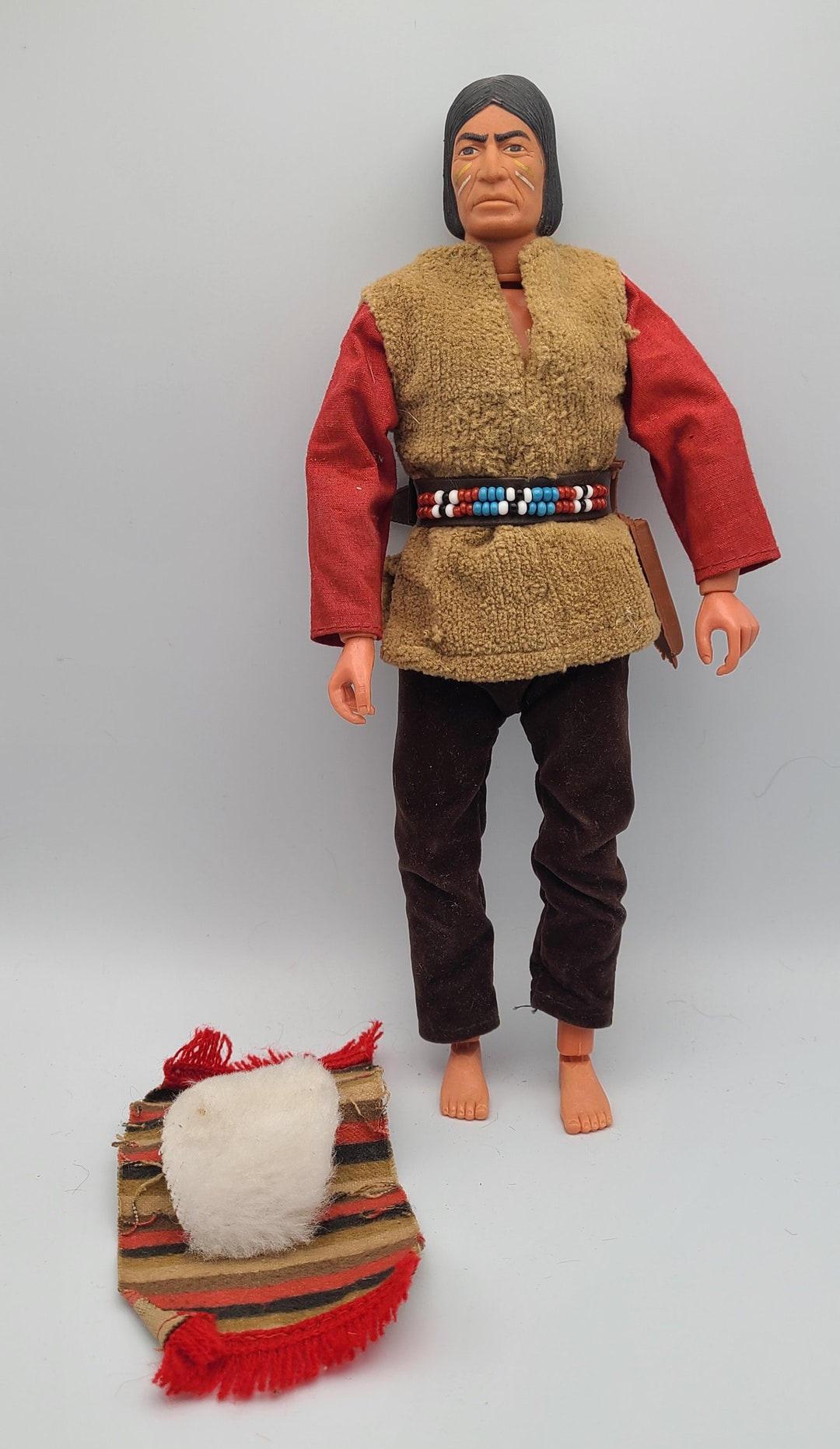 Vintage Lone Ranger Tonto Action Figure - Etsy