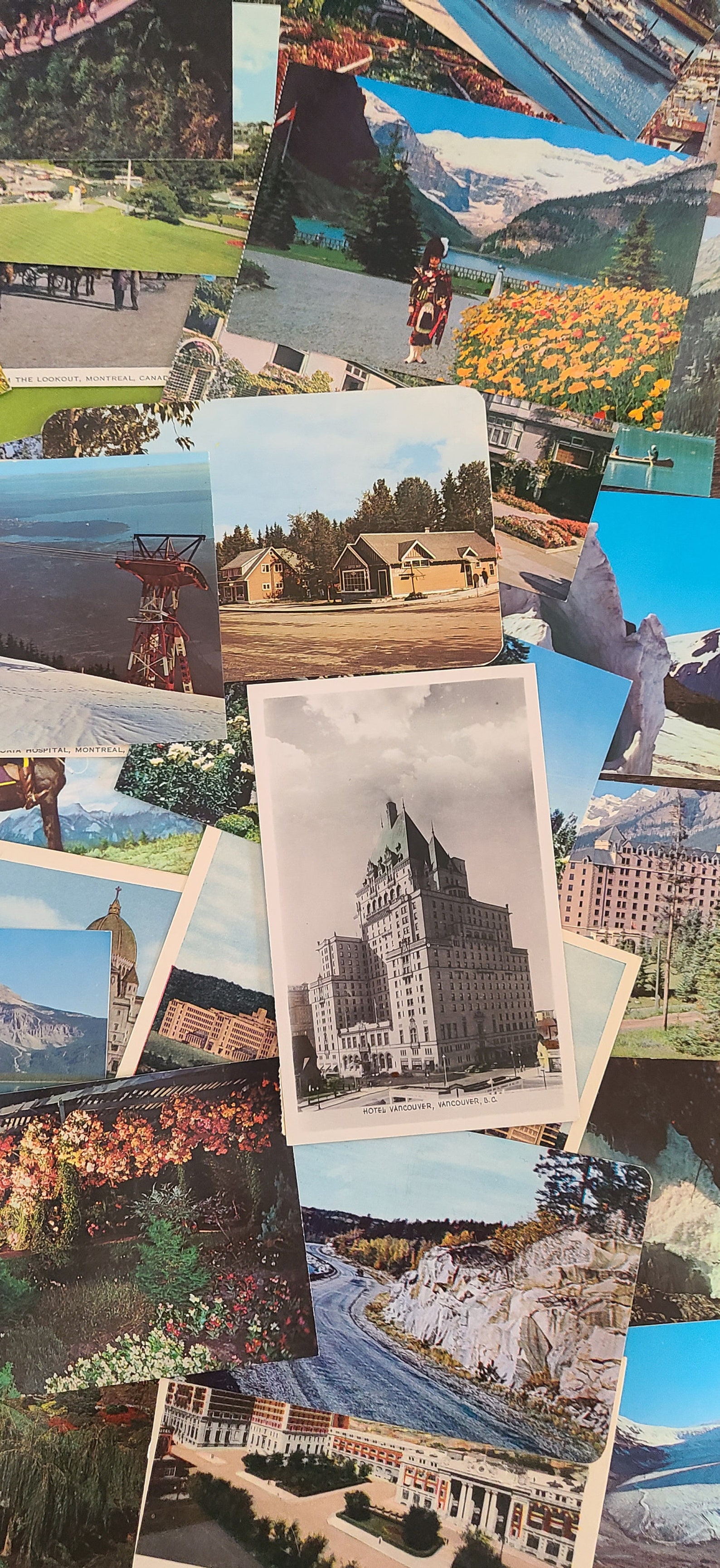76 Vintage Post Cards From Canada - Etsy