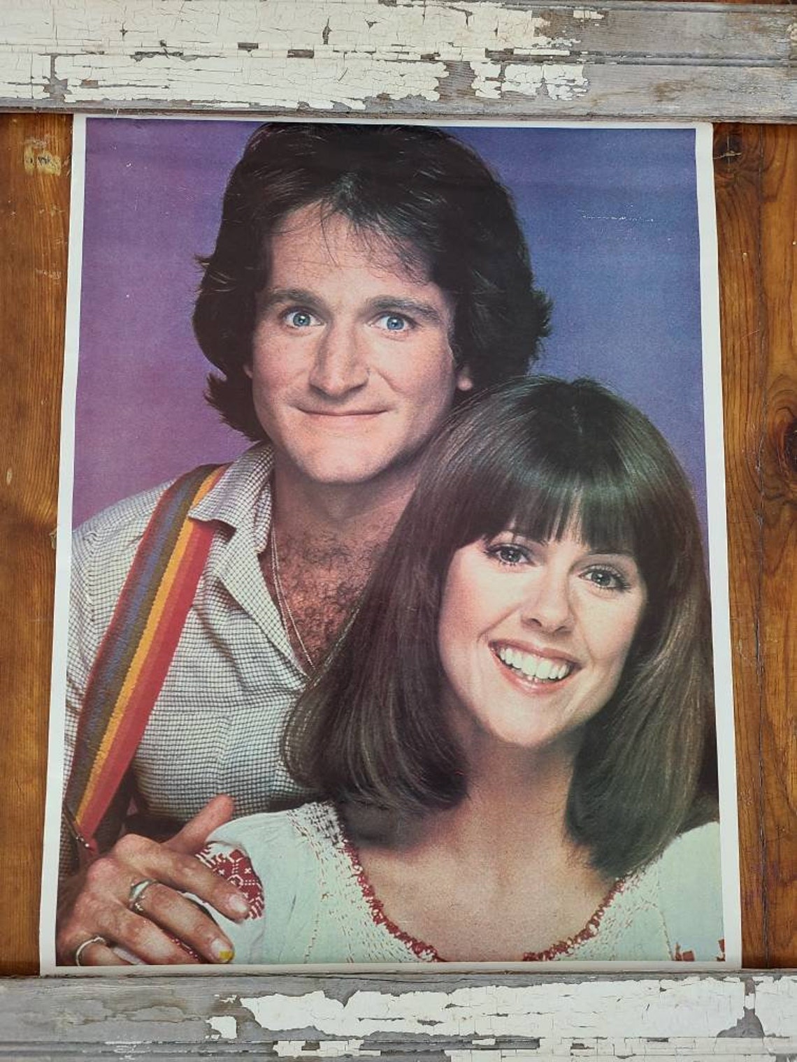 Vintage Mork and Mindy Poster. - Etsy