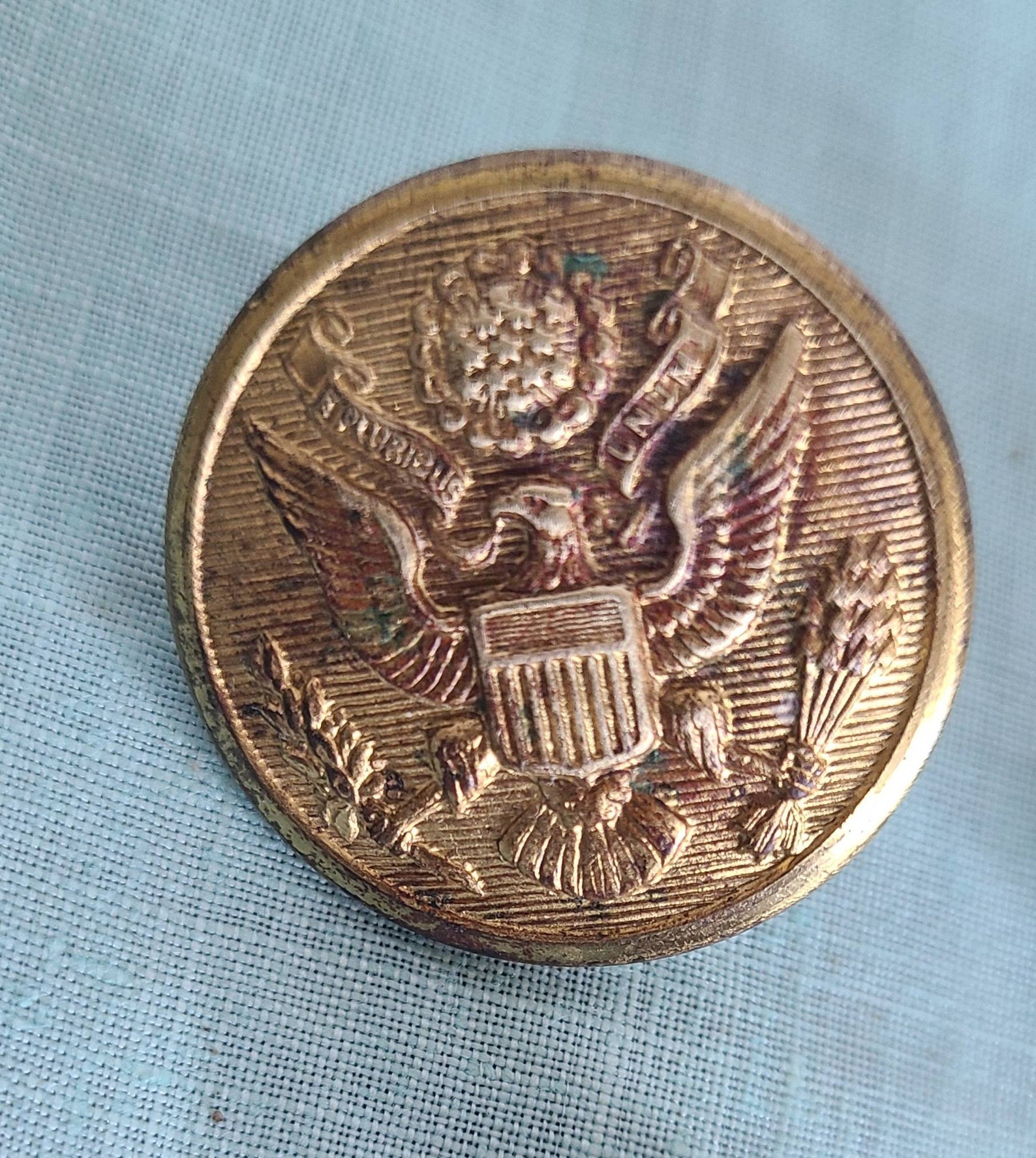 7 Vintage Military Uniform Buttons. - Etsy