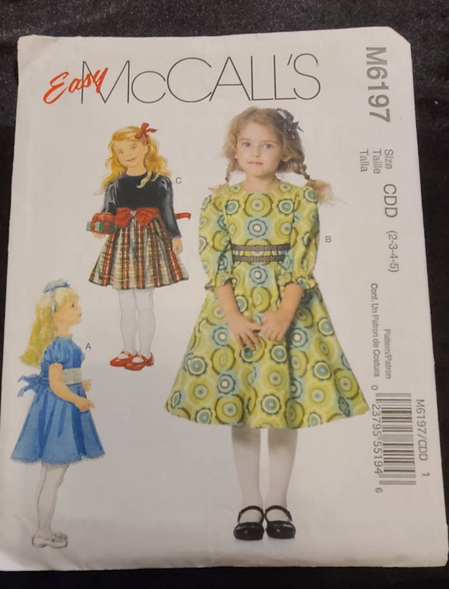 Mccall's Girls Patterns. - Etsy