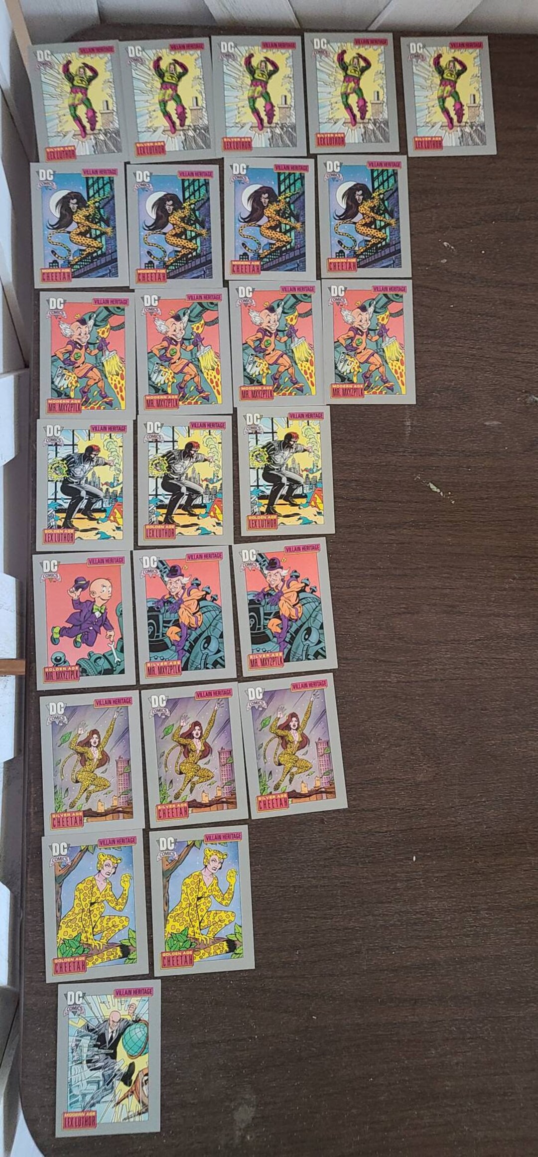 Lot of 25 DC Comics Trading Cards From 1991 - Etsy
