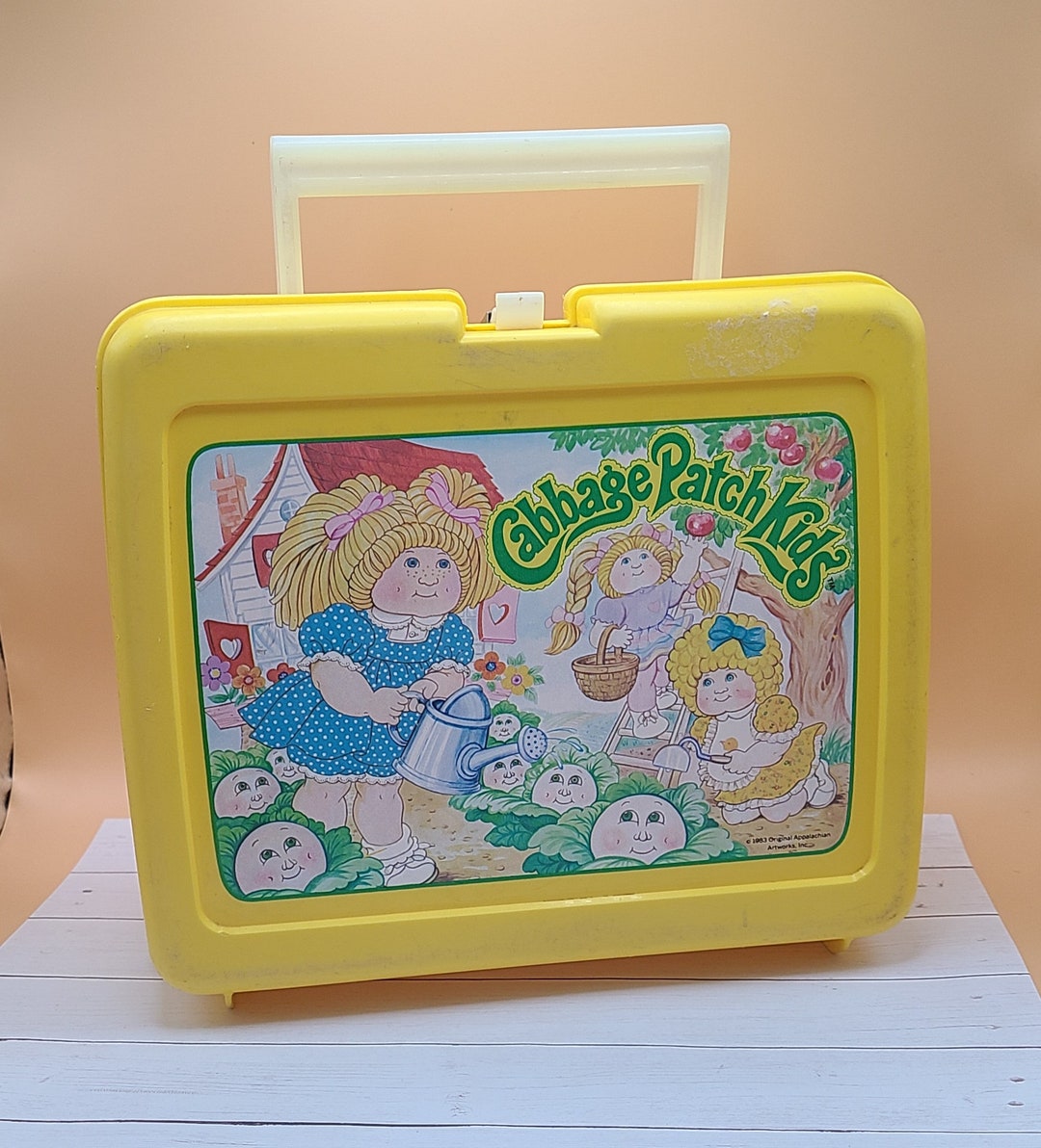 Vintage Plastic Cabbage Patch Kids Lunch Box - Etsy