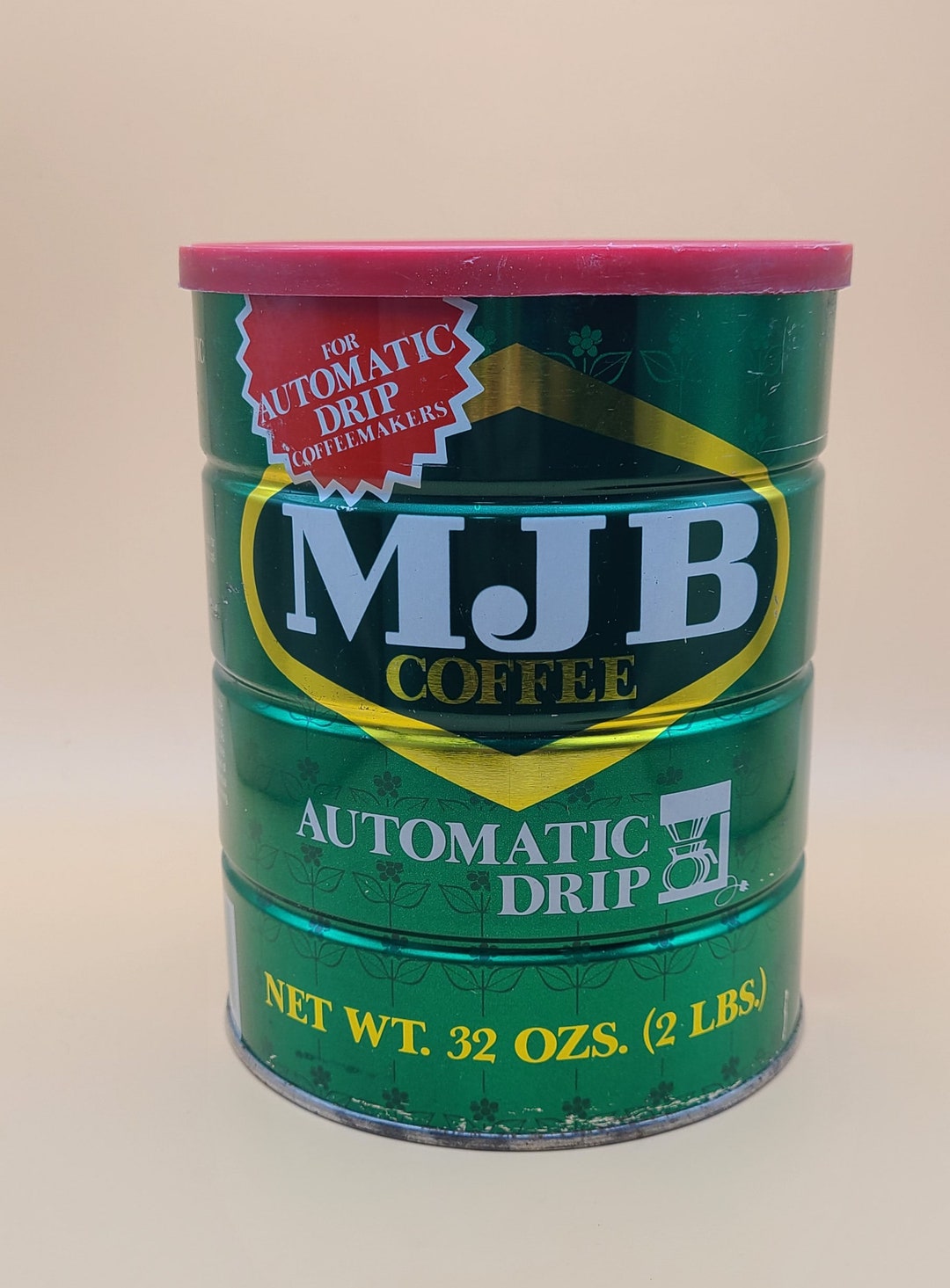 Vintage MJB Coffee Can - Etsy