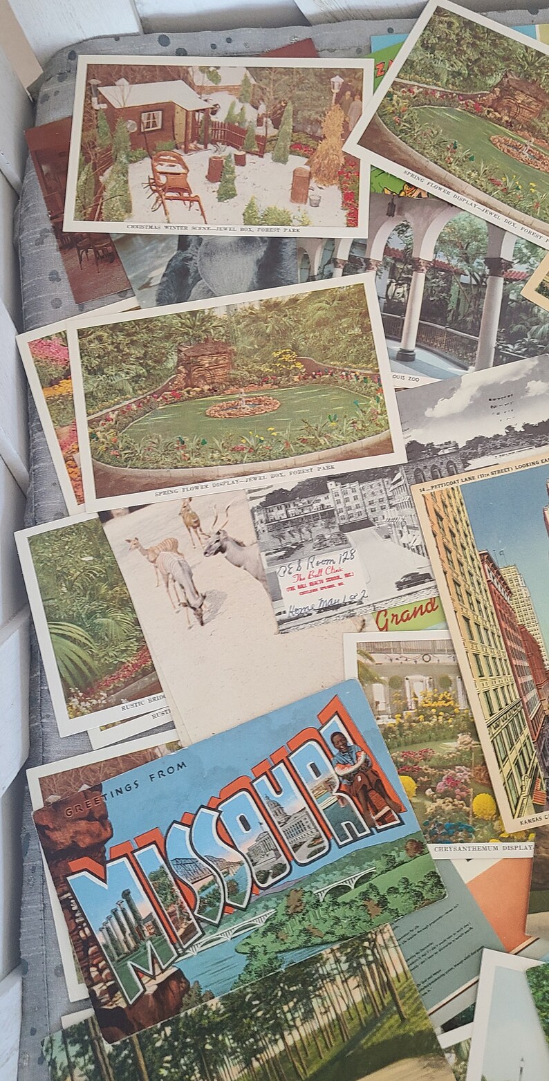 55 Vintage Missouri Post Cards - Etsy