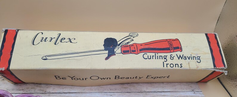 Vintage Curlex Curling and Waving Iron - Etsy