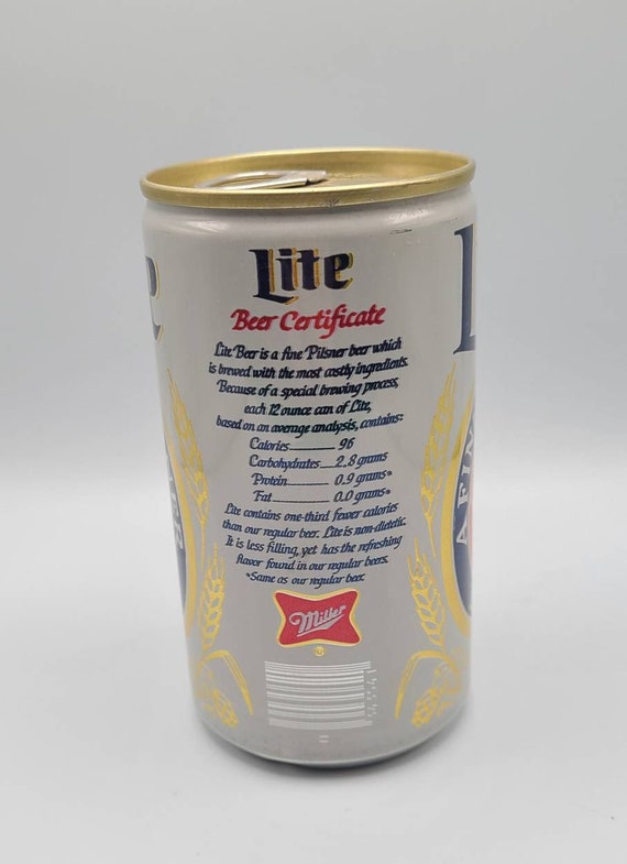 Empty Beer Cans Miller Lite