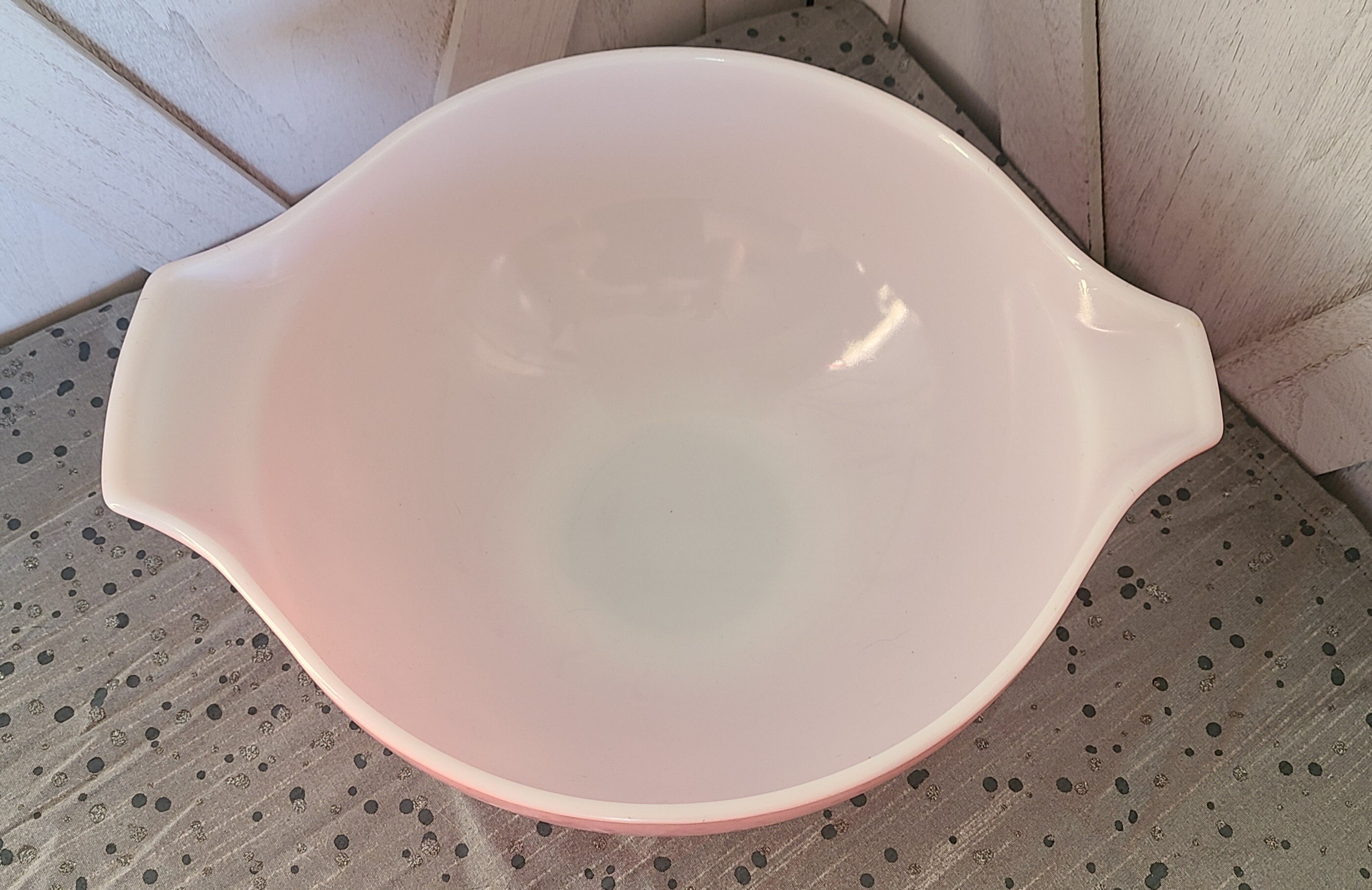 Vintage 4qt. Pink Gooseberry Pyrex Glass Mixing Bowl - Etsy