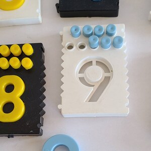 Vintage 1 to 10 Peg Puzzle Number, Counting Learning Game. - Etsy