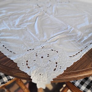 Vintage Fabric Table Cloth - Etsy