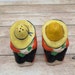 Vintage Mexican Sombrero Salt and Pepper Shakers - Etsy