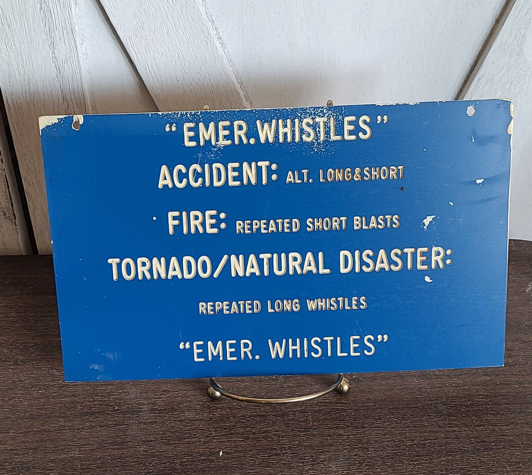 Emergency Information Signs