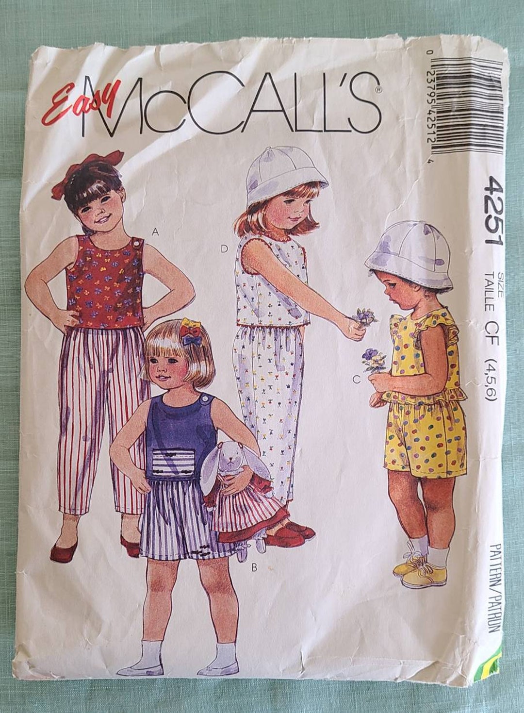 Girls Clothing Patterns - Etsy