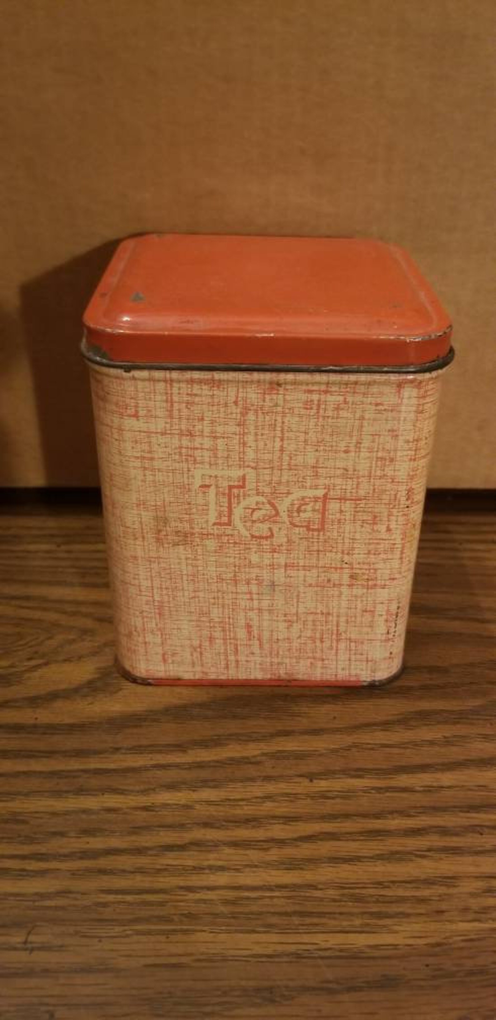 Vintage Tea Canister. - Etsy