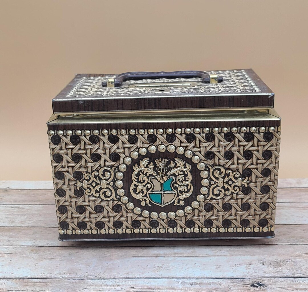 Vintage Decorative Lock Box - Etsy