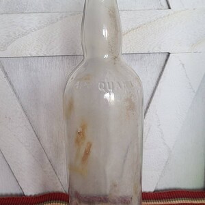 Vintage 4/5 Quart Alcohol Bottle - Etsy