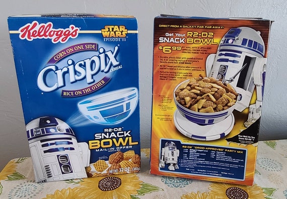 Kelloggs Crispix Cereal featuring the Star Wars Episode III movie on the box