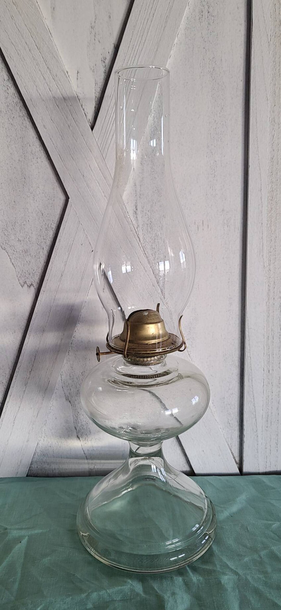 Vintage Heirloom Oil Lamp - Etsy