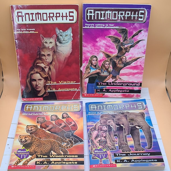 Animorphs Books Set - Etsy
