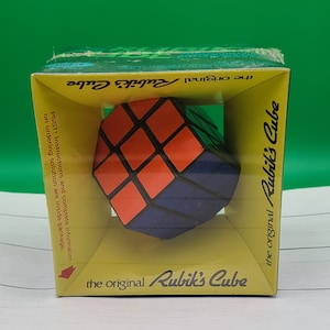 Vintage Rubik's Cube - Etsy