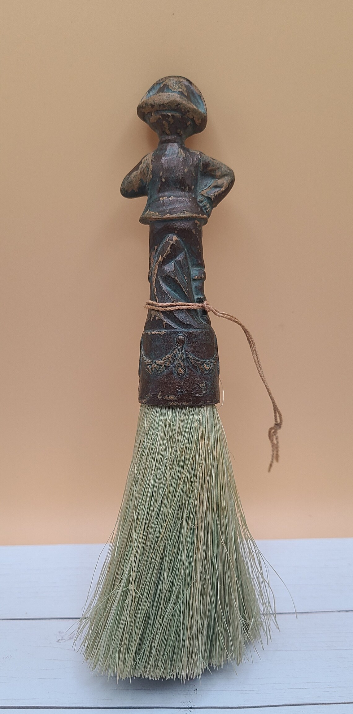 19th Century Straw Verdigris German Brush - Etsy