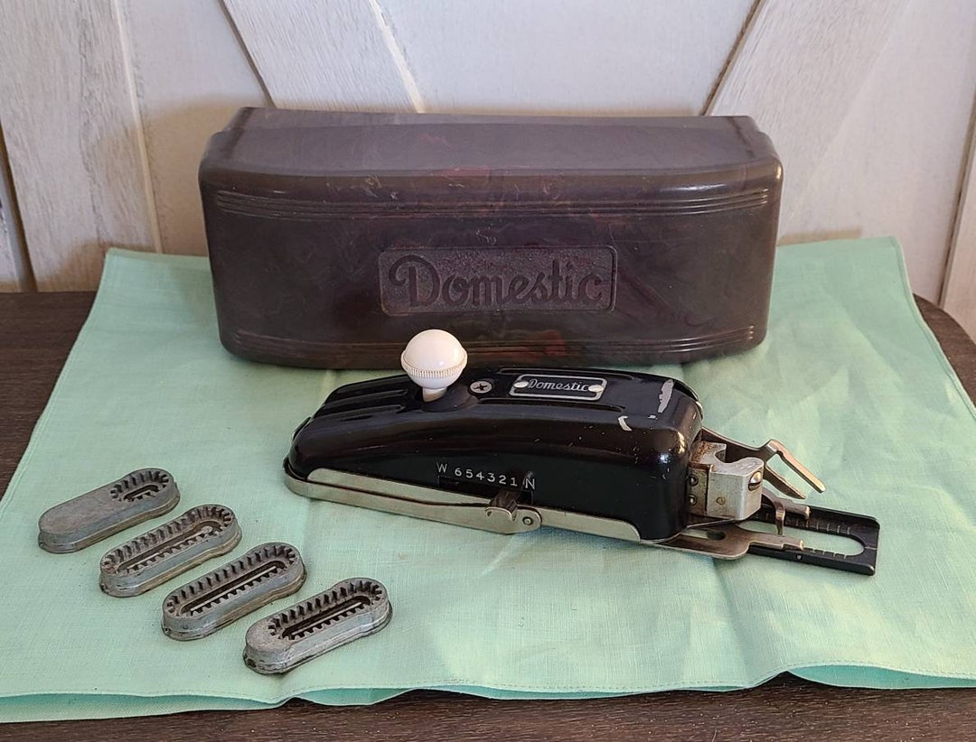 Domestic Vintage Buttonhole Attachment With Cams and Case. - Etsy