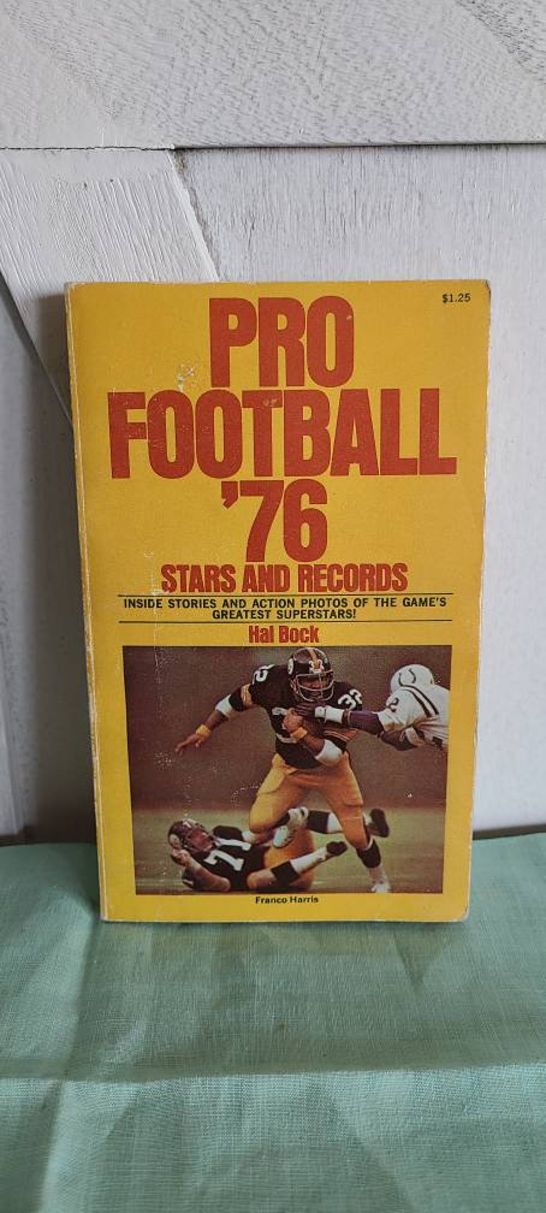 1976 Pro Football Stars and Records Book. - Etsy