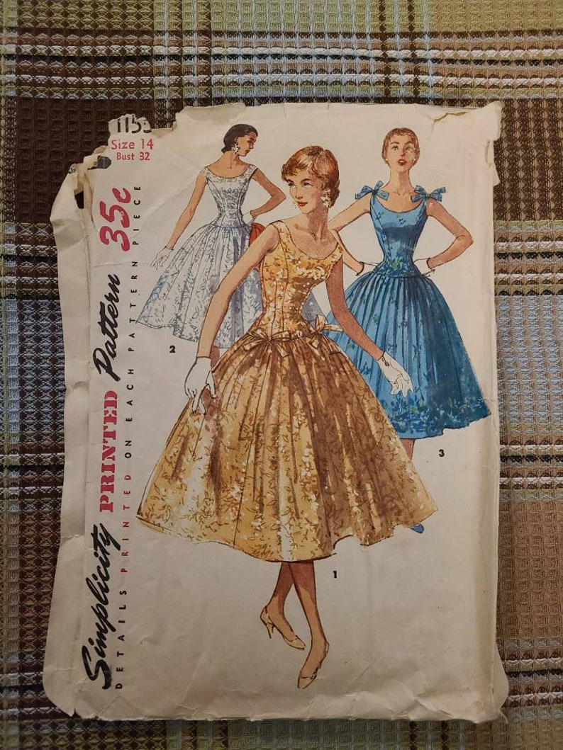 Vintage Simplicity Clothing Patterns. - Etsy