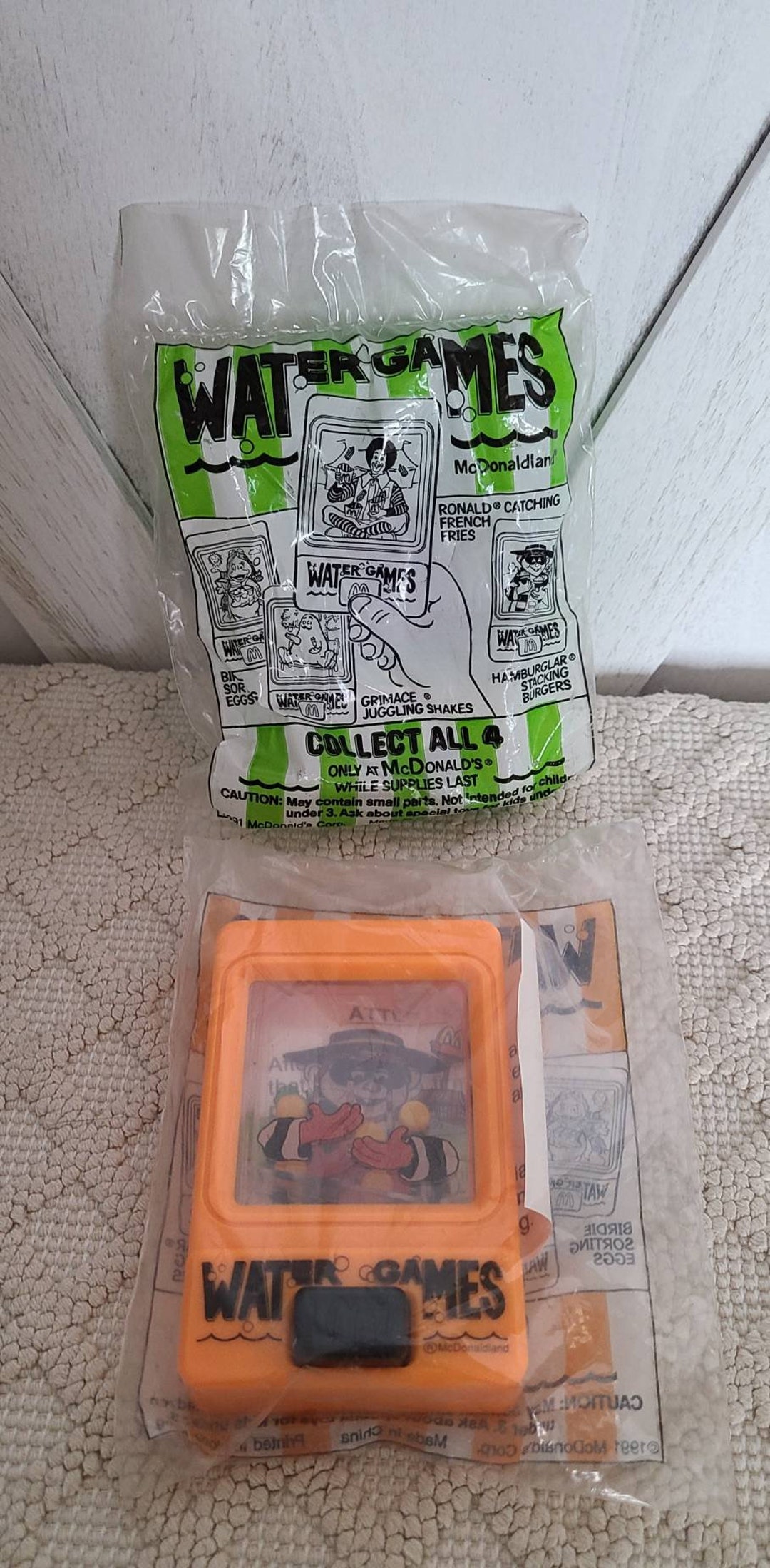 Vintage Mcdonalds Water Games Happy Meal Toy - Etsy