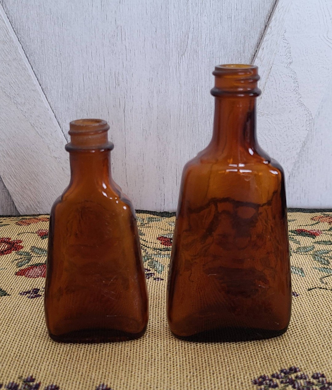 Pair of Empty Schilling Extract Bottles. - Etsy