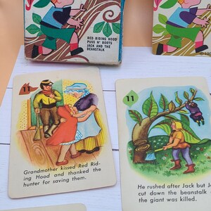 Vintage Fairy Tale Story Cards - Etsy