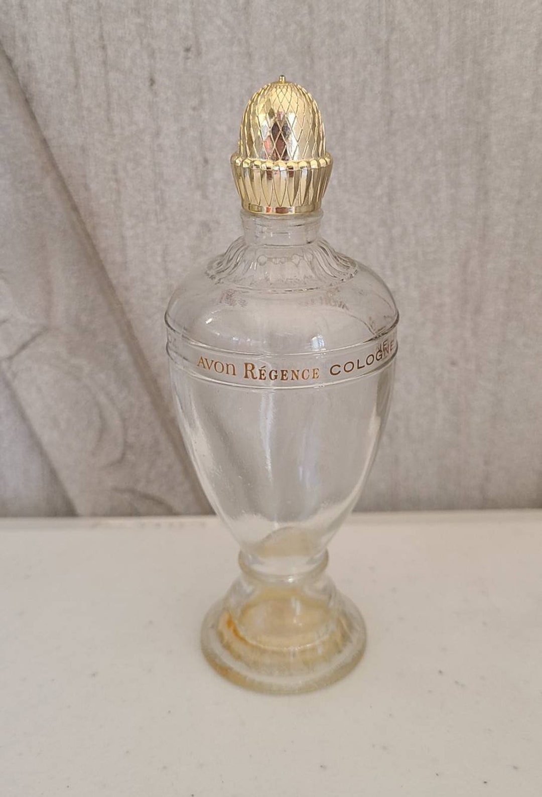 Vintage Avon Regence Empty Cologne Bottle - Etsy