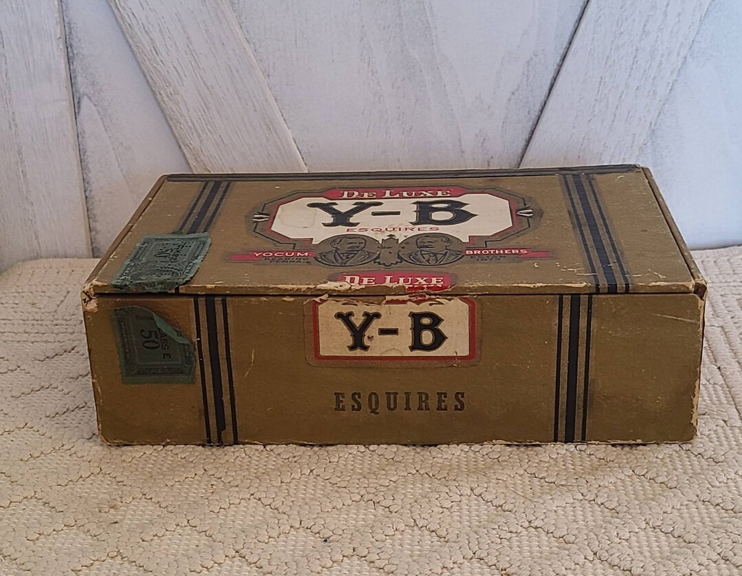 Vintage Y-B Cigar Box. - Etsy