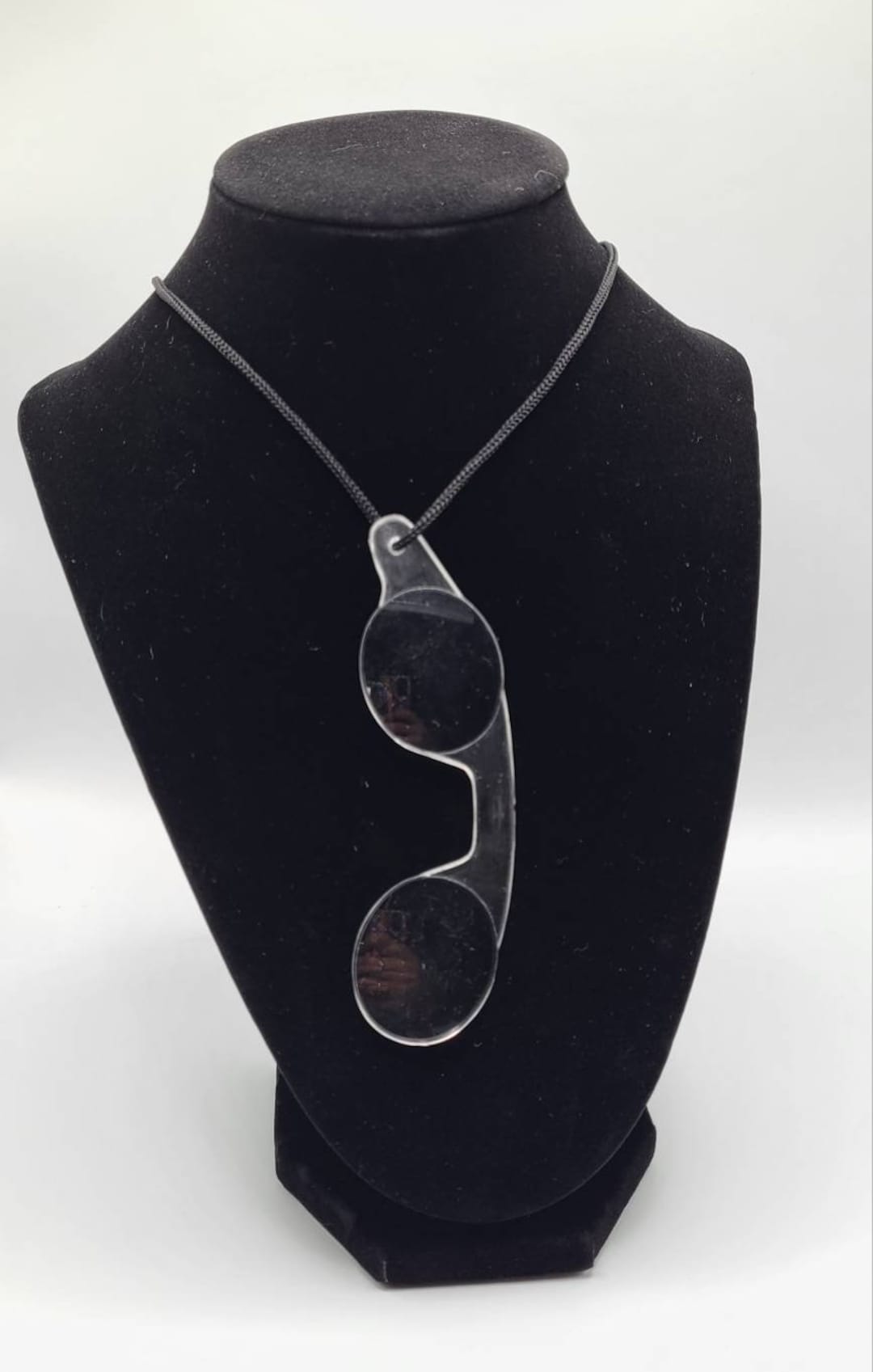 Modern Time Plastic Pince-nez Glasses - Etsy