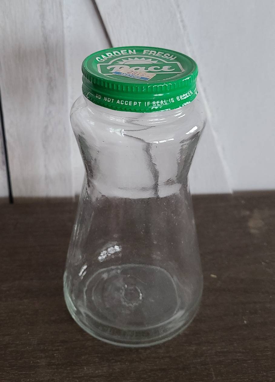 Vintage Pace Picante Sauce Jar With Green Metal Lid. - Etsy