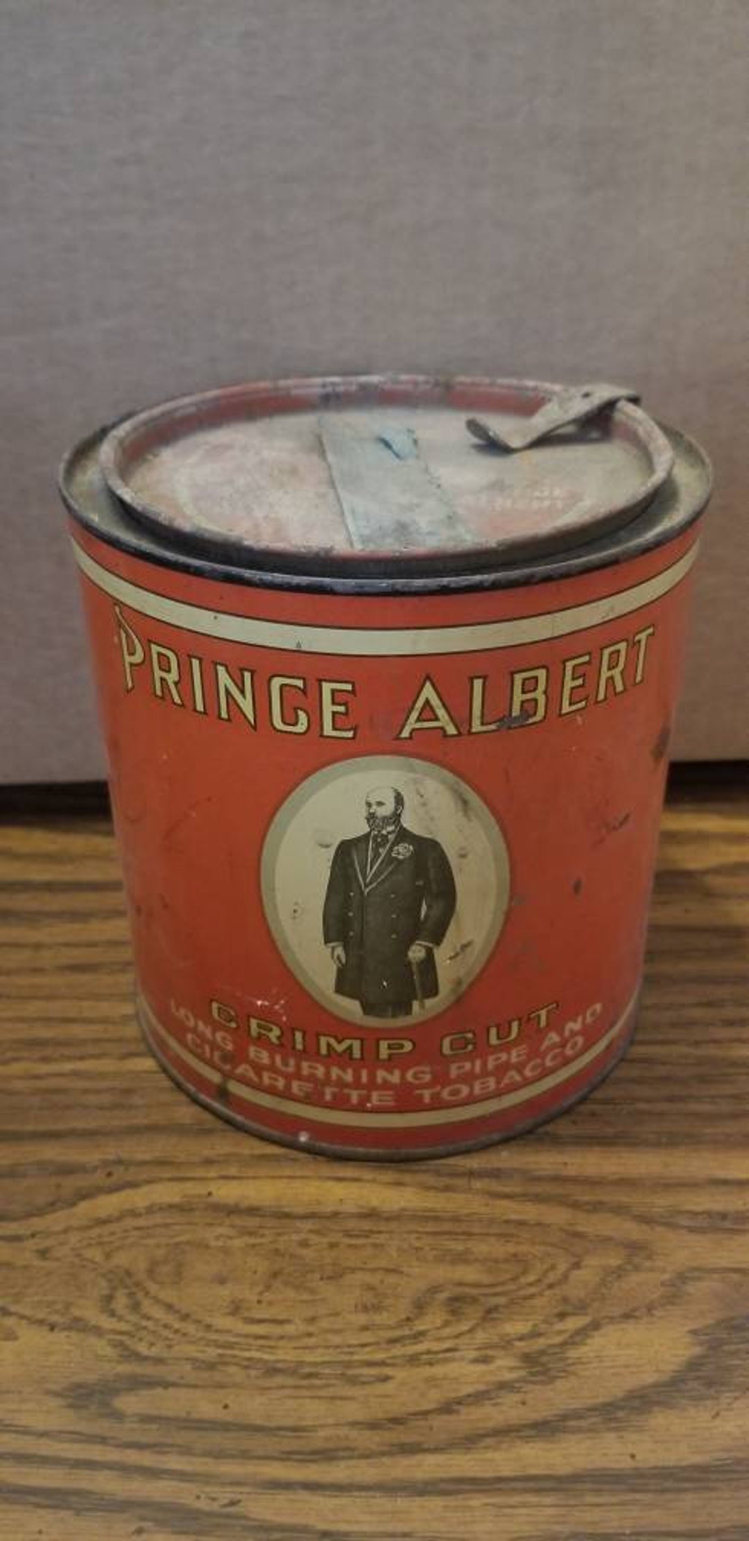 Vintage Prince Albert Cigarette Tobacco Tin. - Etsy