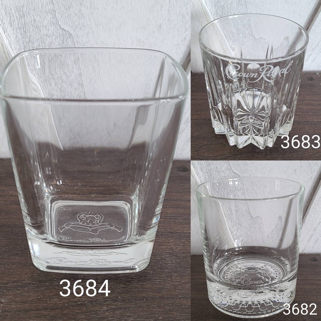 Vintage Crown Royal Cocktail Glasses. - Etsy