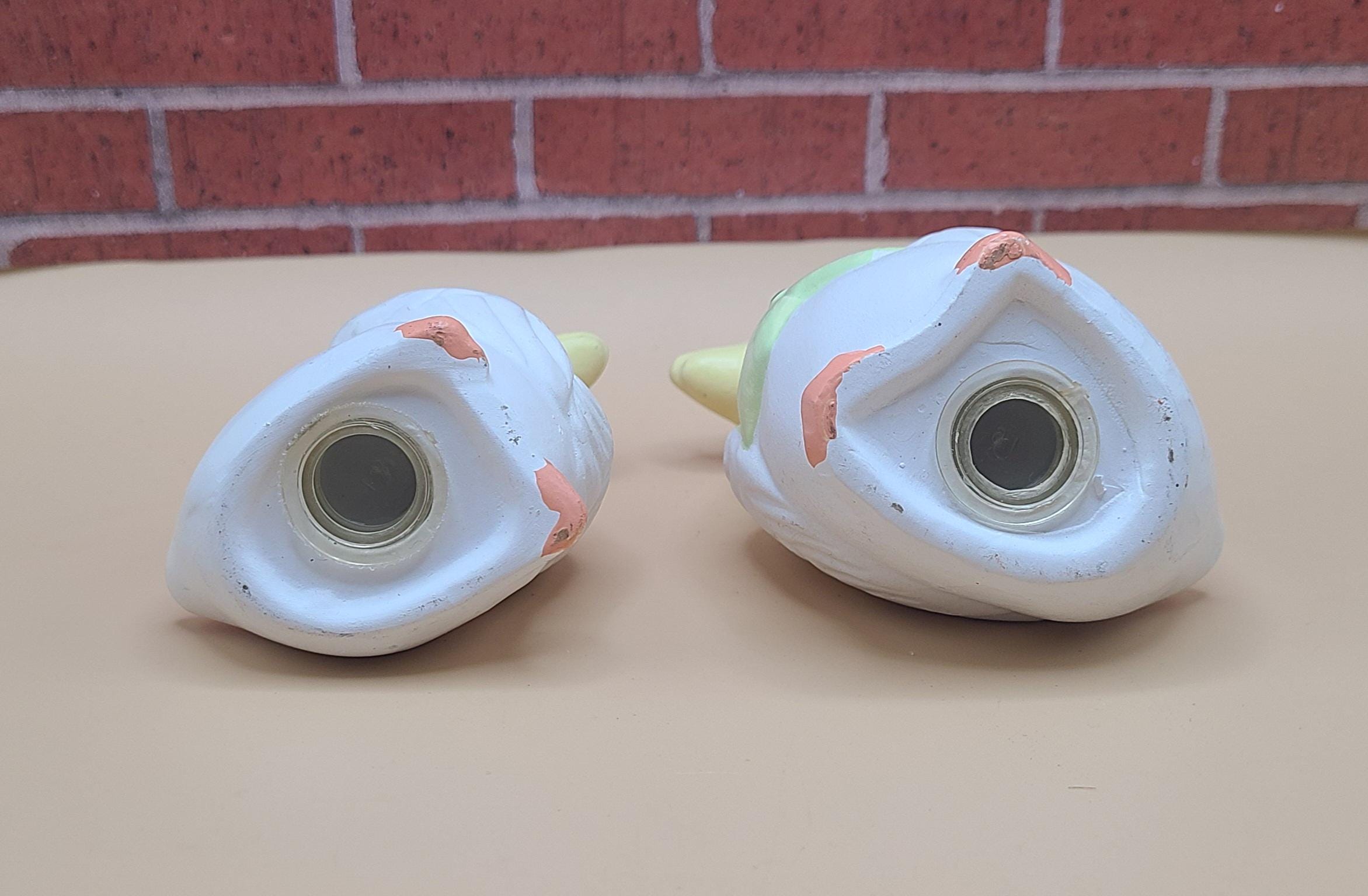Vintage Ceramic Girl and Boy Goose Salt and Pepper Shakers - Etsy