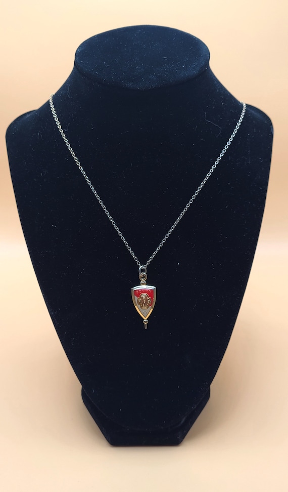 1977 Highschool Graduation Class Necklace - Gem