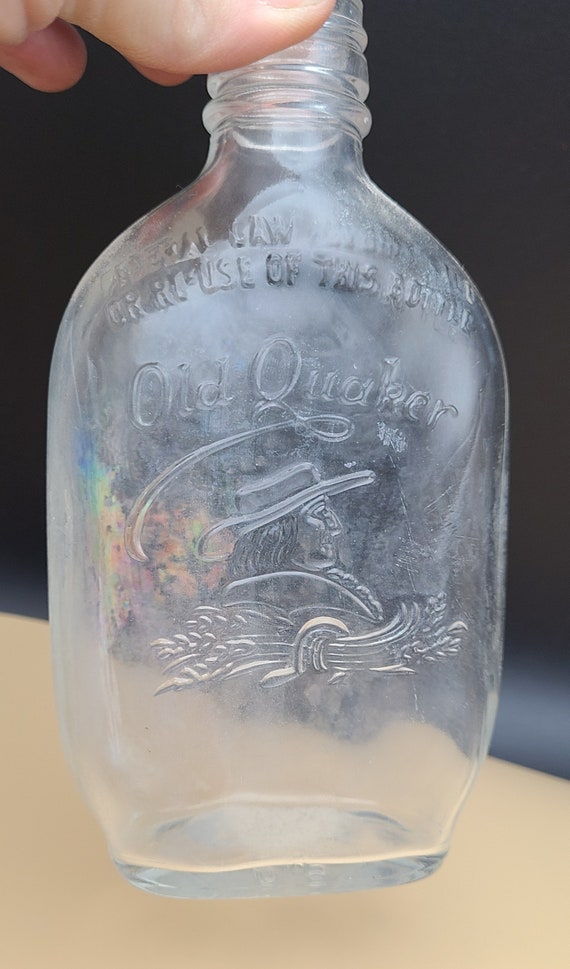 Vintage Old Quaker Whiskey Bottle Old Quaker Whiskey (Lot 1088 Rare
