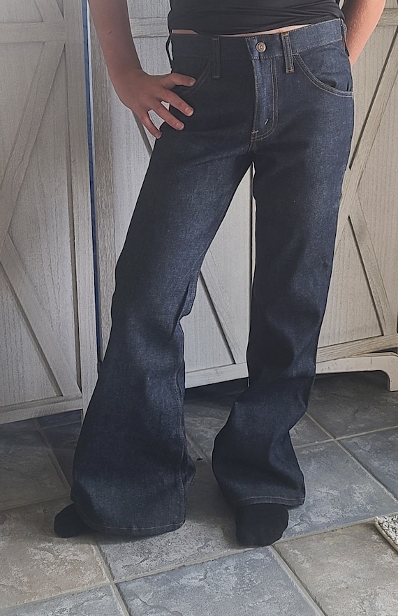 vintage mens bell bottom - Gem